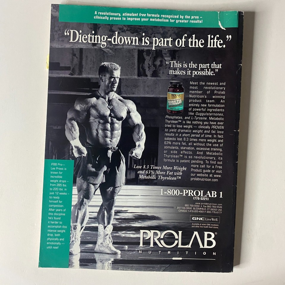 MuscleMag International Magazine September 1999 No. 207 Brad Baker, Amy ...