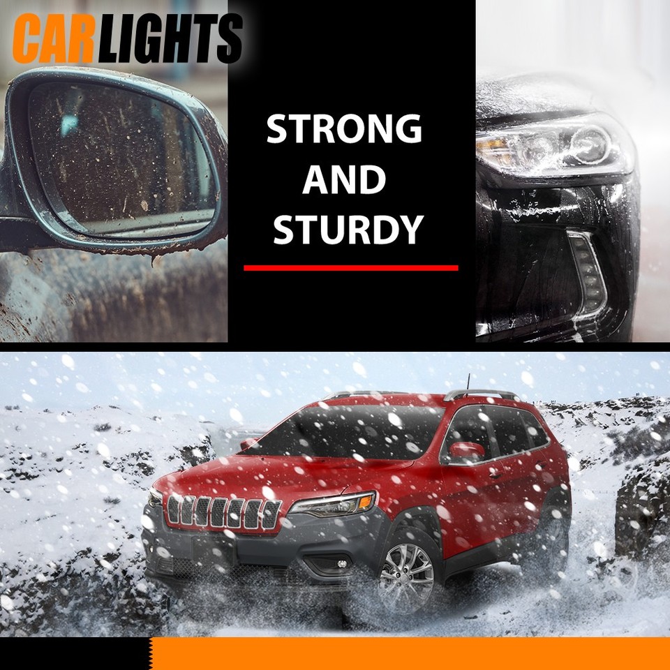 Front Upper Bumper Cover Fascia Fit For 2019-2023 Jeep Cherokee ...