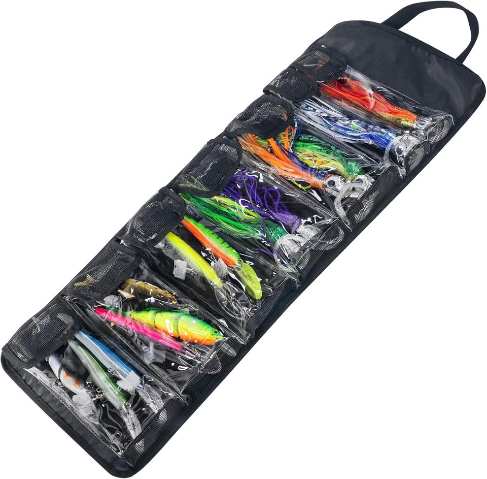 Fishing Jig Bag Large Lures Bags Jigs Storage Suitable For 8Pocket ...