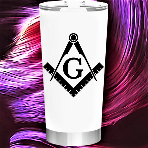 Masonic Freemason Decal Sticker Square and Compass Tumbler Car Truck ...