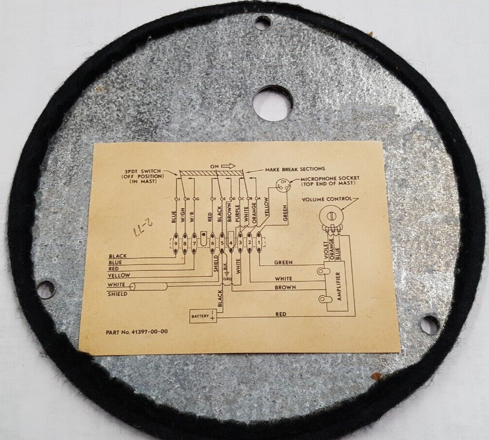 Vintage Astatic 4 Pin D-104 Microphone/Desk Mic w/ Box and Papers | eBay