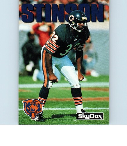 Lemuel Stinson 108 Bears 1992 Skybox NFL Football Trading Card | eBay