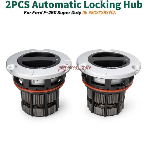 2PCS Manual Locking Hubs For Ford F-250 F-350 F-450 Super Duty ...
