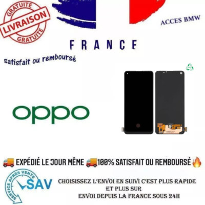 Original Ecran LCD Pulled (PIEC) Noir Pour OPPO A74 4G CPH2219 | eBay