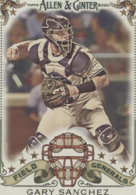 2020 Topps Allen & Ginter's - Field Generals Gary Sanchez #FG-17 for ...