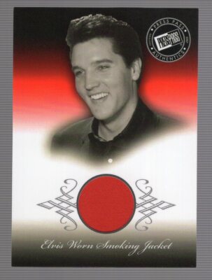 ELVIS PRESLEY 2007 PRESS PASS ELVIS IS **WORN-SMOKING JACKET** RELIC ...