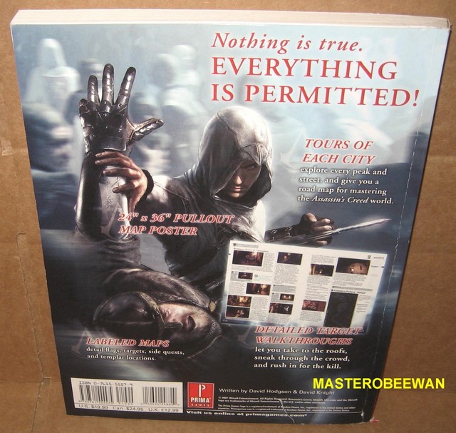 Assassin's Creed : Prima Official Game Guide by David Knight, Prima ...