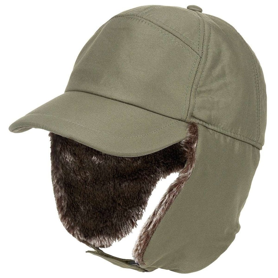 Winter Cap Trapper Hat With Earflaps Hunting Baseball Cap Earmuffs ...