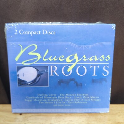 030225 Bluegrass Roots 2 cd set Darling Corey Monroe Brothers Earl ...