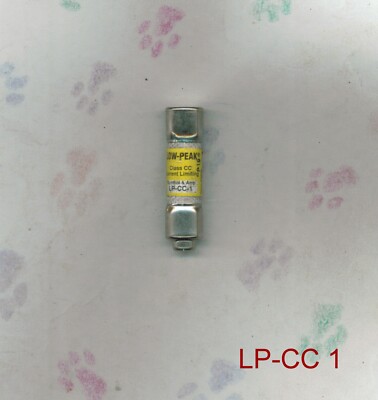 BUSSMAN LP-CC 1 FUSE LPCC 600 VOLT 1 AMP LP-CC 1 | eBay