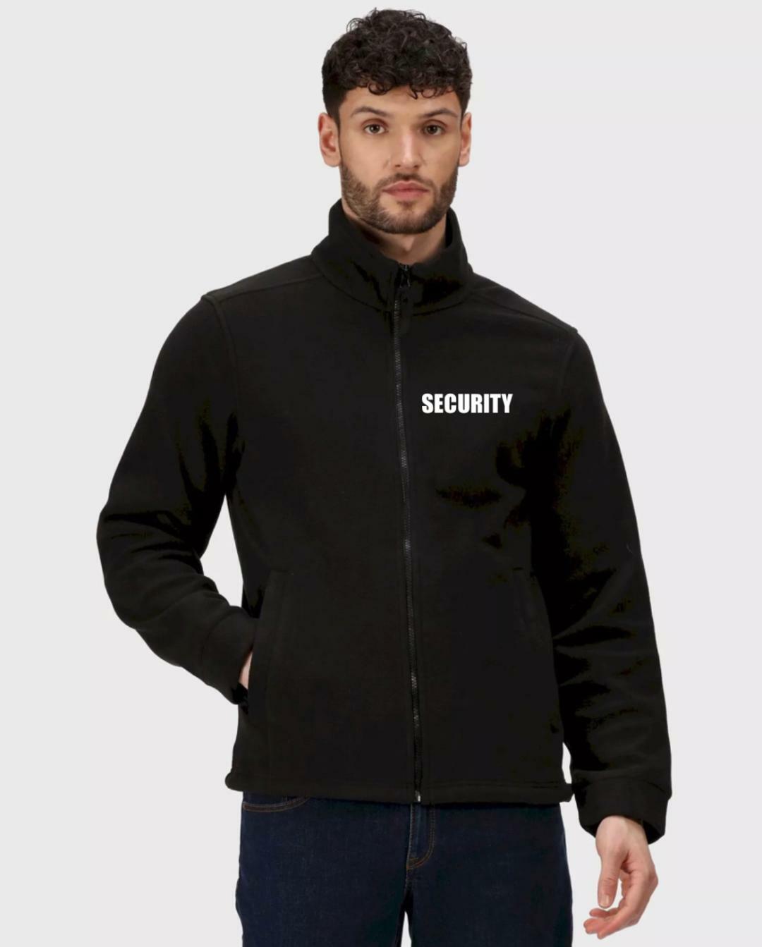 Security Fleece Jacket | Regatta | Embroidered | Logo | SECURITY | | eBay