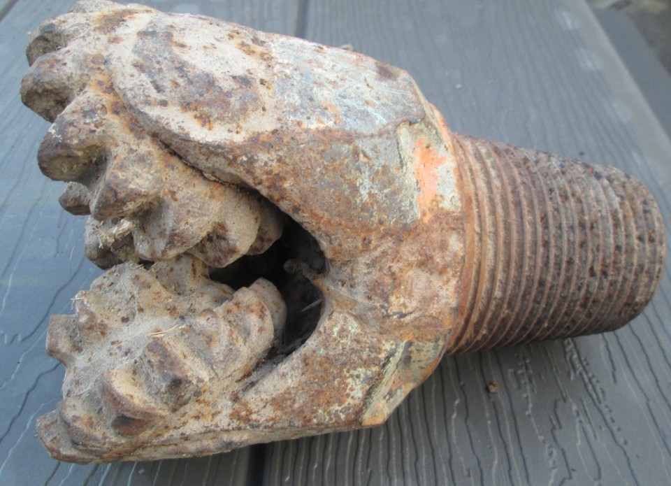 Vintage Oilfield Tri-Cone Drill Bit /~6-1/2" / Old And Rusty / Art ...