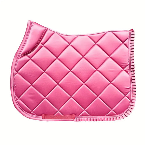 Stand Out in the Ring! Satin Look Shiny AP Saddle Pad – Elegant, Fits ...