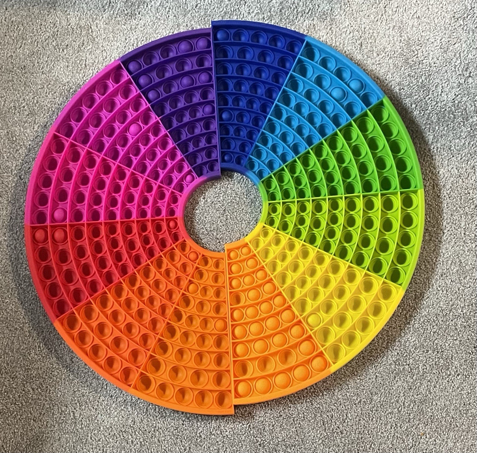 Large Pop It Poppit Popping Sensory Fidget Mat | eBay