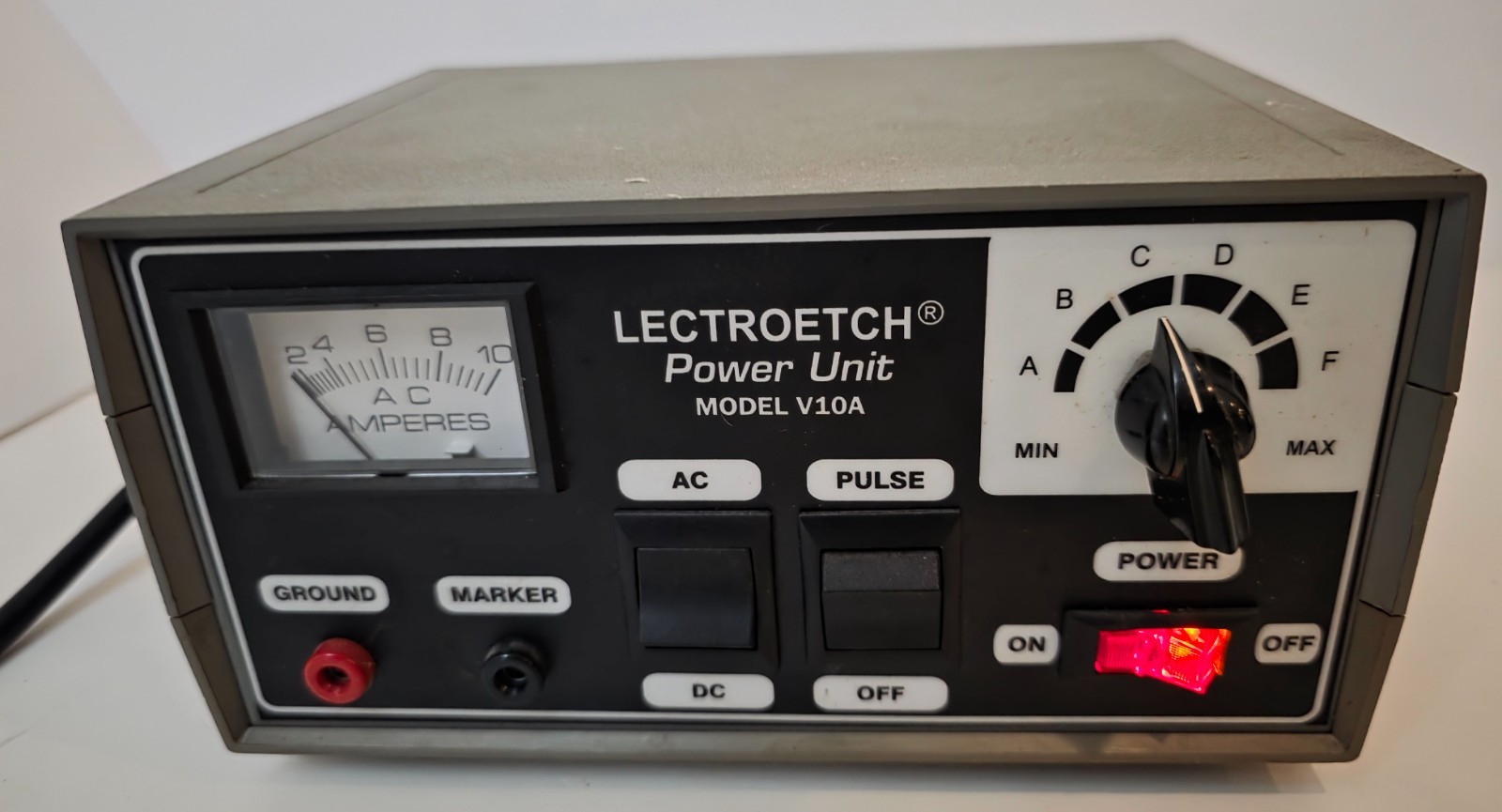Lectrotech Power Unit Model V10A Power 120VAC Output 0-25V AC/DC *FREE ...