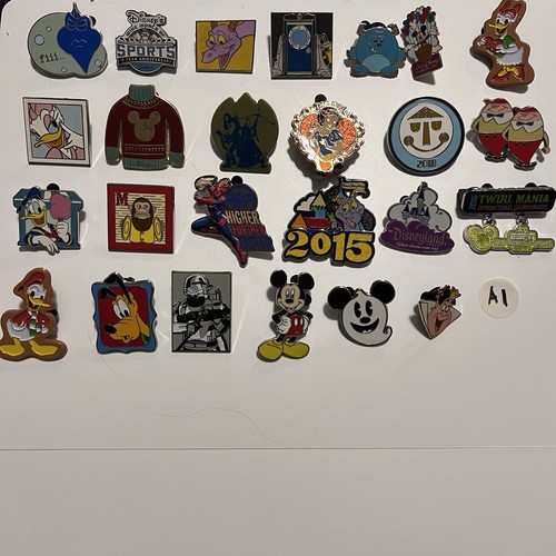 25 Disney PIN LOT - AUTHENTIC Disney Trading Pins | eBay