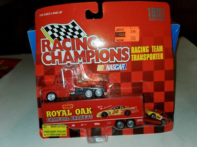 Racing Champions 1997 Royal Oak Racing Team truck transporter - new in ...