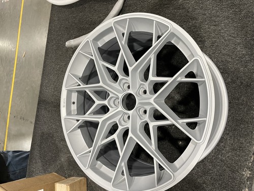 Blemished Single 20x10 Silver Wheel HRE FlowForm FF10 5x4.5 40 | eBay