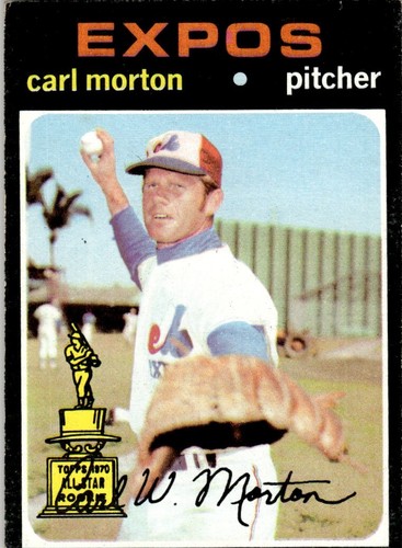 1971 Topps Baseball Carl Morton Montreal Expos #515 EX-MT+ | eBay