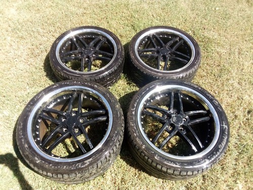 c5 corvette z06 black replica rims 245/35zr18 front 285/35zr19 rear ...