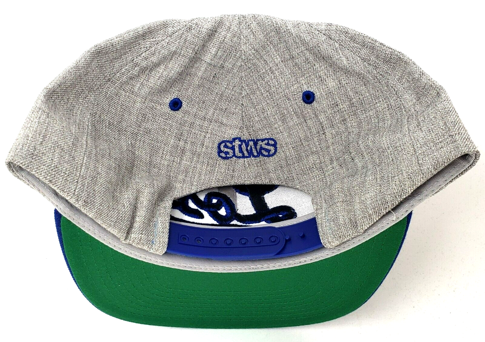 STREETWISE LOS Snapback Cap Hat Adult OSFM Adjustable Men's Gray Blue ...