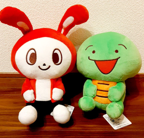 Maizen Sisters Big Plush Doll Stuffed Toy Set mikey zenichi BANDAI 21cm ...