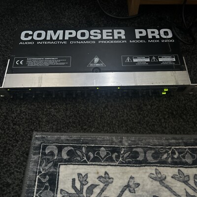 Behringer Composer Pro MDX 2200 multi Audio Interactive Dynamics ...