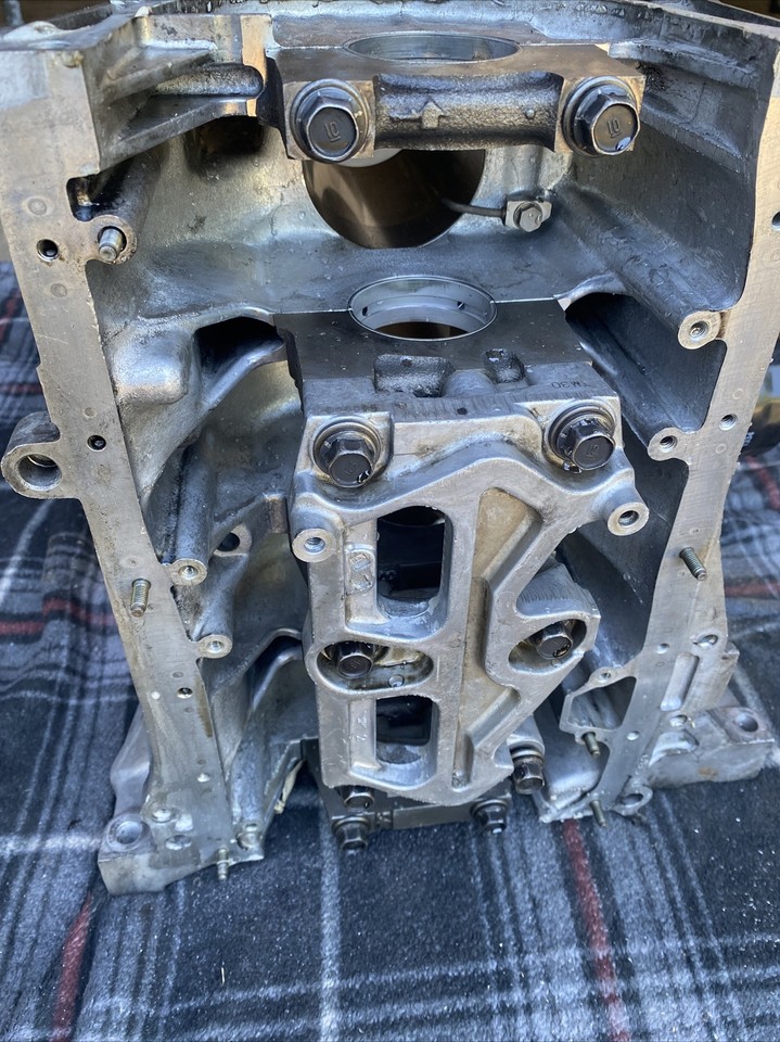 ACURA INTEGRA TYPE R B18C5 ENGINE BLOCK+GIRDLE+CAPS .P73 DOHC VTEC OEM ...