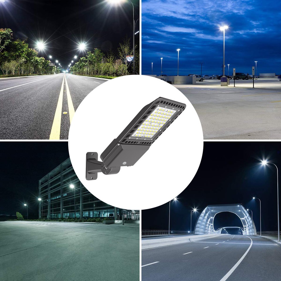 200/300W LED Parking Lot Light Commercial Outdoor IP65 Shoebox Street ...