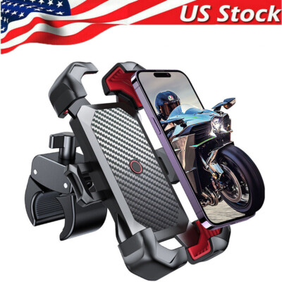 Bicycle Motorcycle Phone Holder MTB Bike Handlebar Mount Holder For ...
