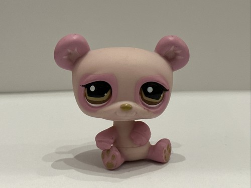 LPS Mauve/Pink Panda Bear # 899 Hazel Eyes - Littlest Pet Shop | eBay