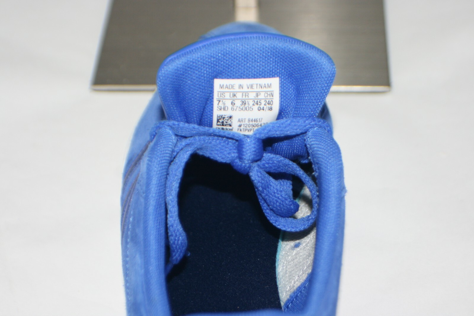 Adidas Ortholite Float Striped Blue Low Lace Up Sneak… - Gem