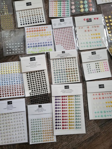 Vtg Stampin Up The Paper Studio Etc Huge Lot Bundle Deal Pastel Pearls ...