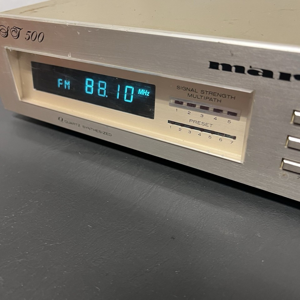 Marantz SM-500DC Stereo Power Amplifier & Computer Stereo Tuner ST500 ...