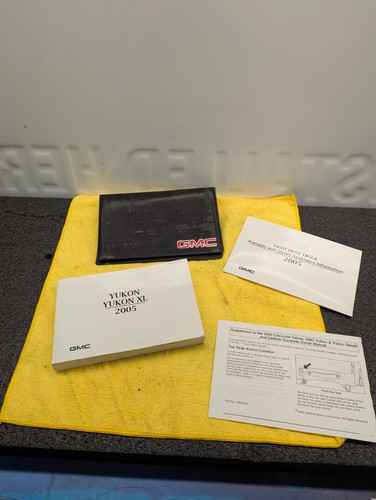 GMC CASE FOR OWNER'S OWNERS MANUAL OPERATORS USER GUIDE COVER CASE ...