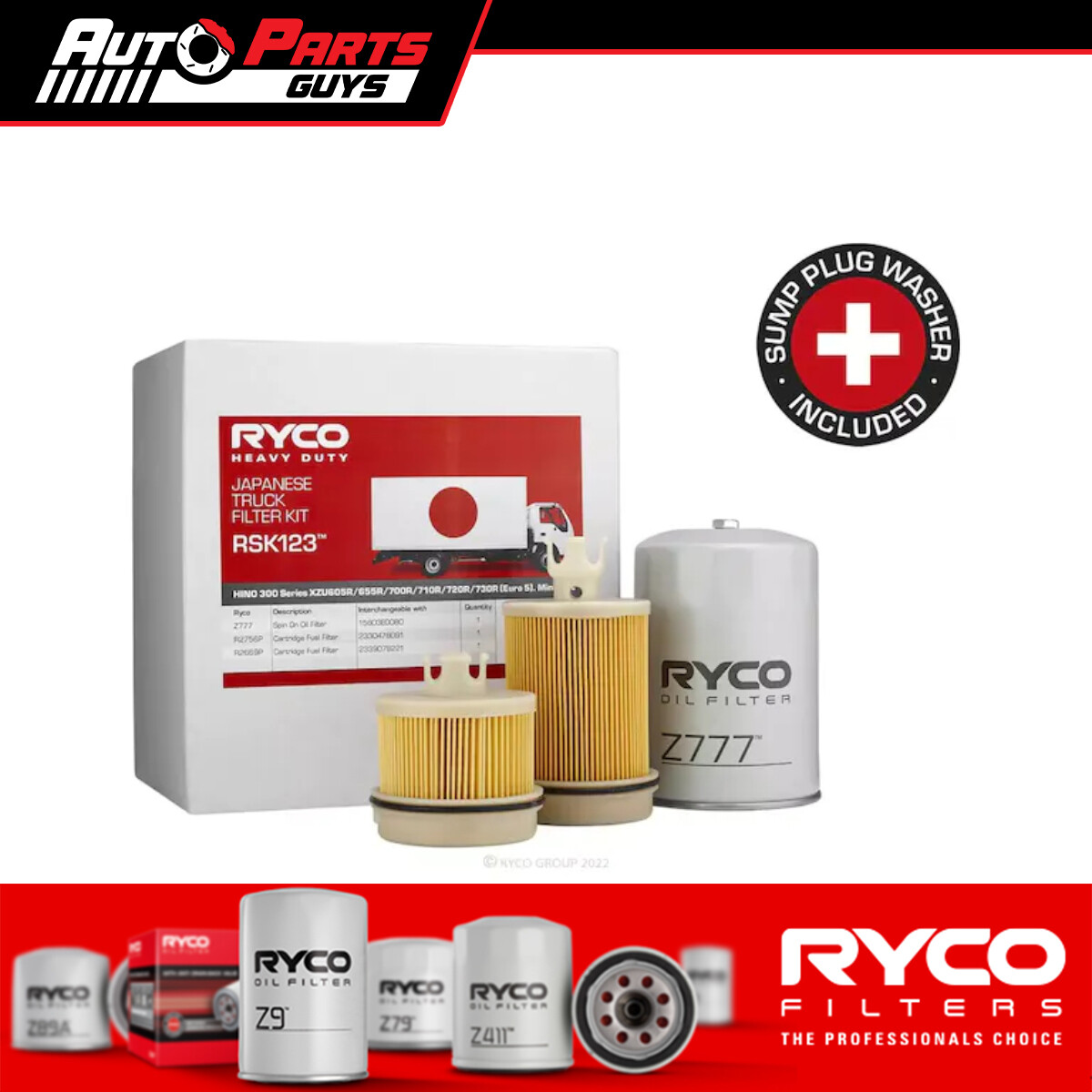 Ryco Filter Service Kit RSK123 | eBay