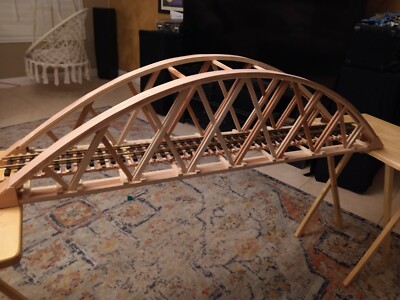 G Scale Arch Bridge 48"! Model Train Garden Trestle Use With USA LGB ...