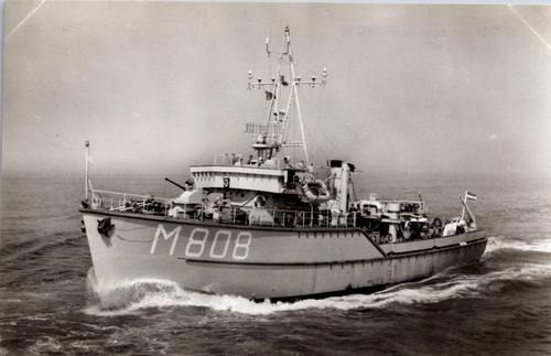 Hr Ms Mijnenveger Axel Marine Vintage RPPC 09.84 | eBay