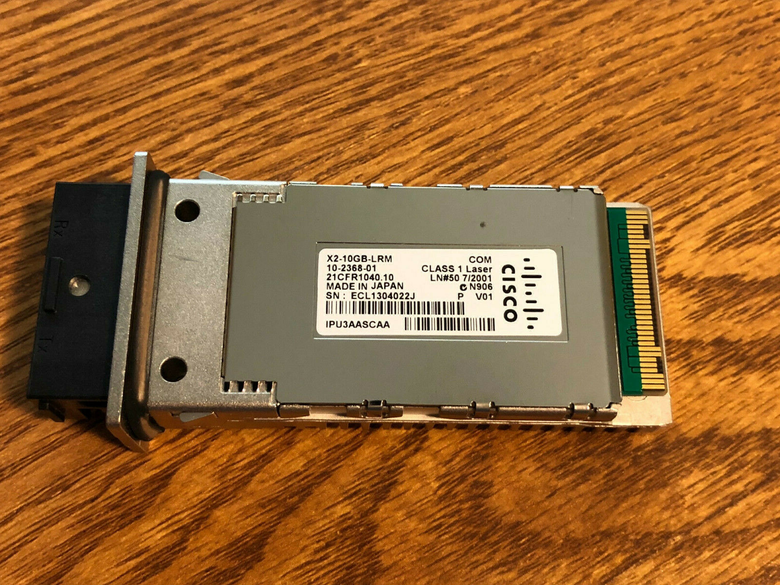 Cisco X2 Transceiver Module X2-10gb-lrm 10-2368-01 V02 for sale online ...