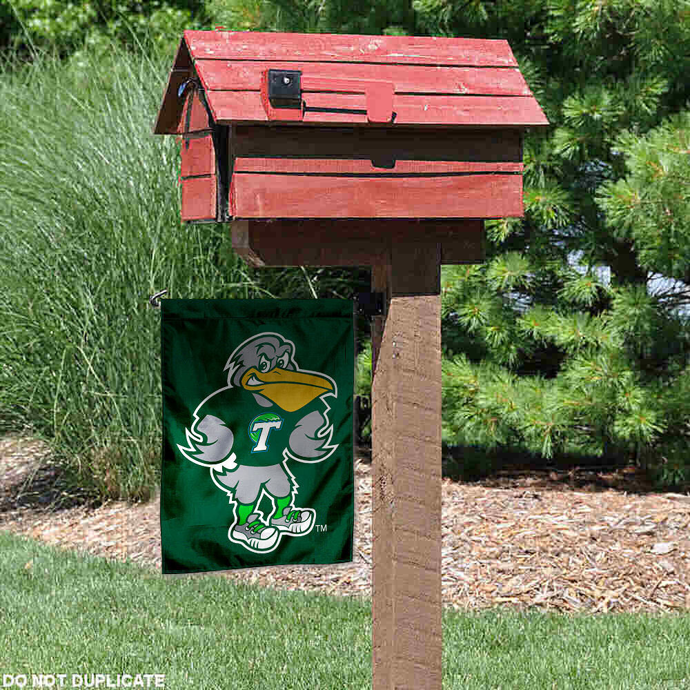 Tulane Green Wave Riptide the Pelican Garden Flag and Yard Banner | eBay