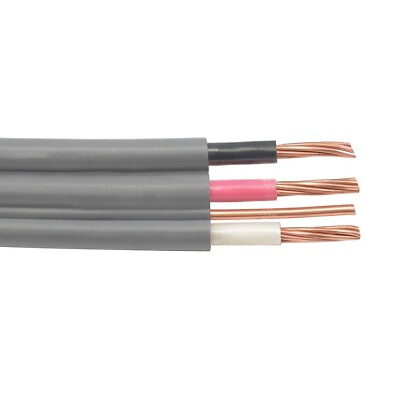 75' 6/3 UF-B Wire With Ground Underground Feeder Direct Burial Cable ...