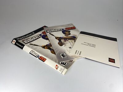 Major League Baseball 2K8 (Playstation 2) BOOK AND COVER ART ONLY ...