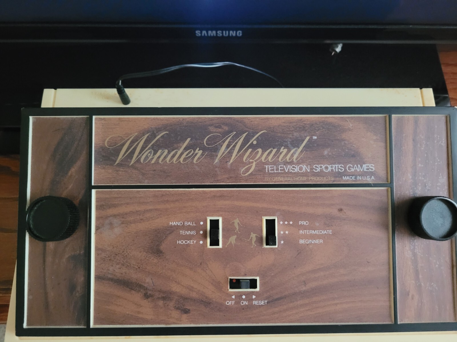 RARE 1976 Wonder Wizard 7702 1st Gen Video Game Console - Works Great ...