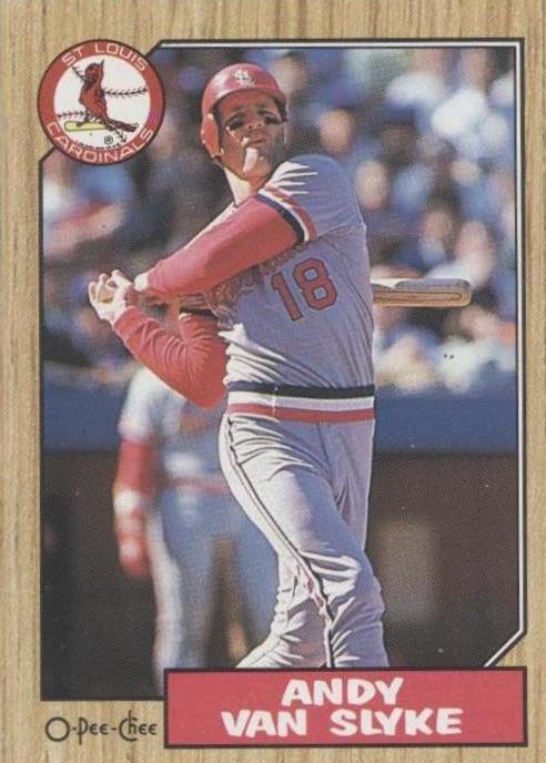 1987 O-Pee-Chee - Andy Van Slyke #33 for sale online | eBay