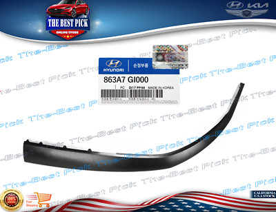 GENUINE⭐ FRONT Bumper Cover Spacer Molding Left 22-24 Hyundai Ioniq 5 ...