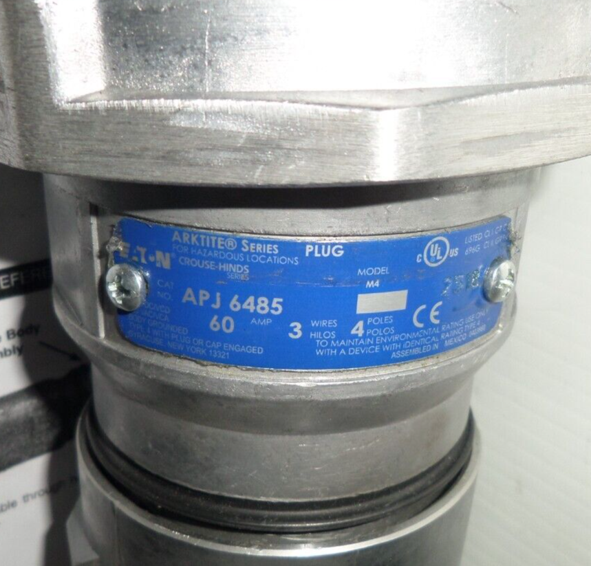 Crouse-Hinds APJ6485 4-Pole Circuit Breaker Plug for sale online | eBay