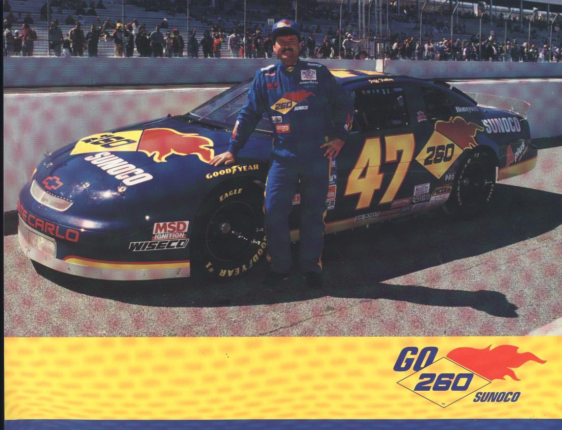 1995 Jeff Fuller Sunoco Chevy Monte Carlo NASCAR Busch postcard | eBay
