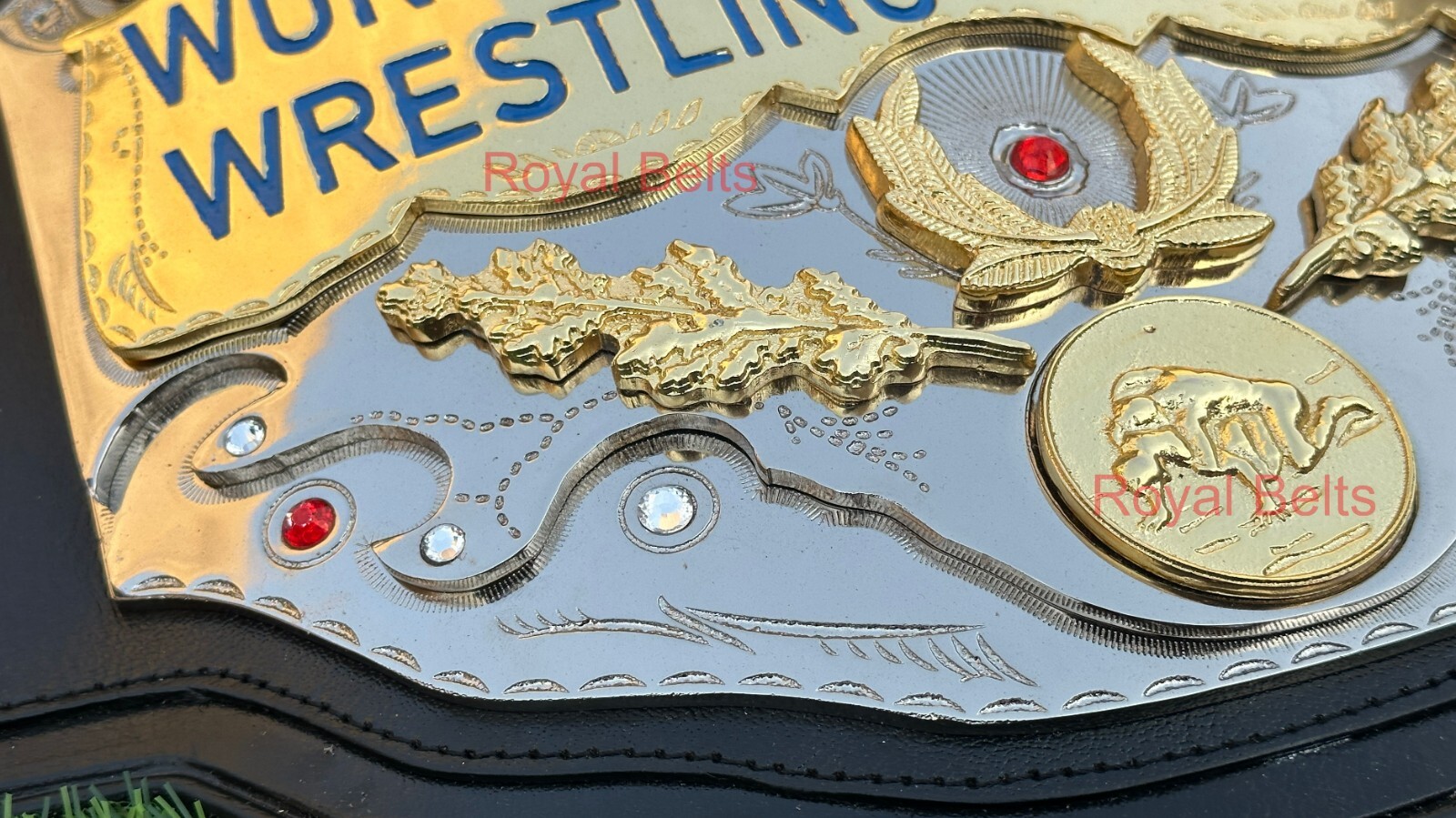 AWA Inmate World Heavyweight Championship Title Belt Tripple Layered ...