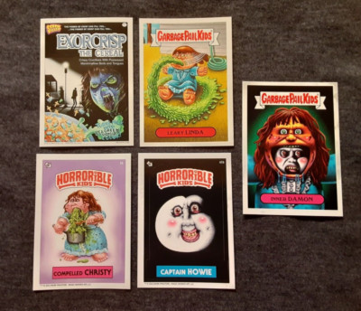 GARBAGE PAIL KID oh the HORROR-IBLE the exorcist joe simko inner damon ...