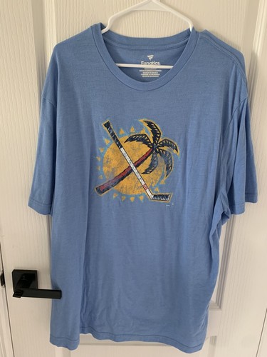 Florida Panthers Reverse Retro Light Blue T-Shirt Size 2XL | eBay
